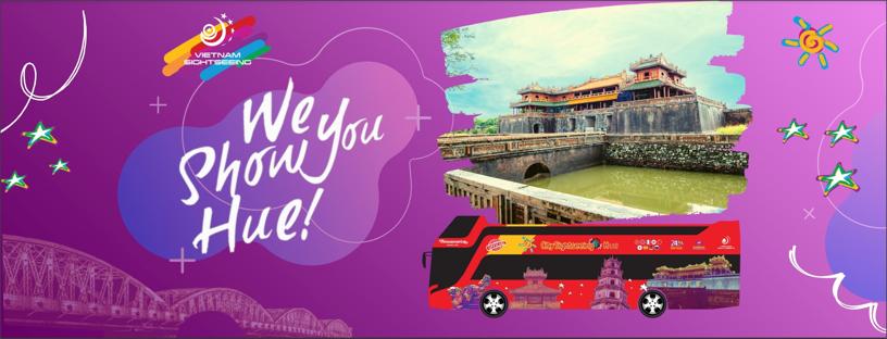 Double-decker bus ticket for sightseeing in Hue City | Vietnam | Joytime